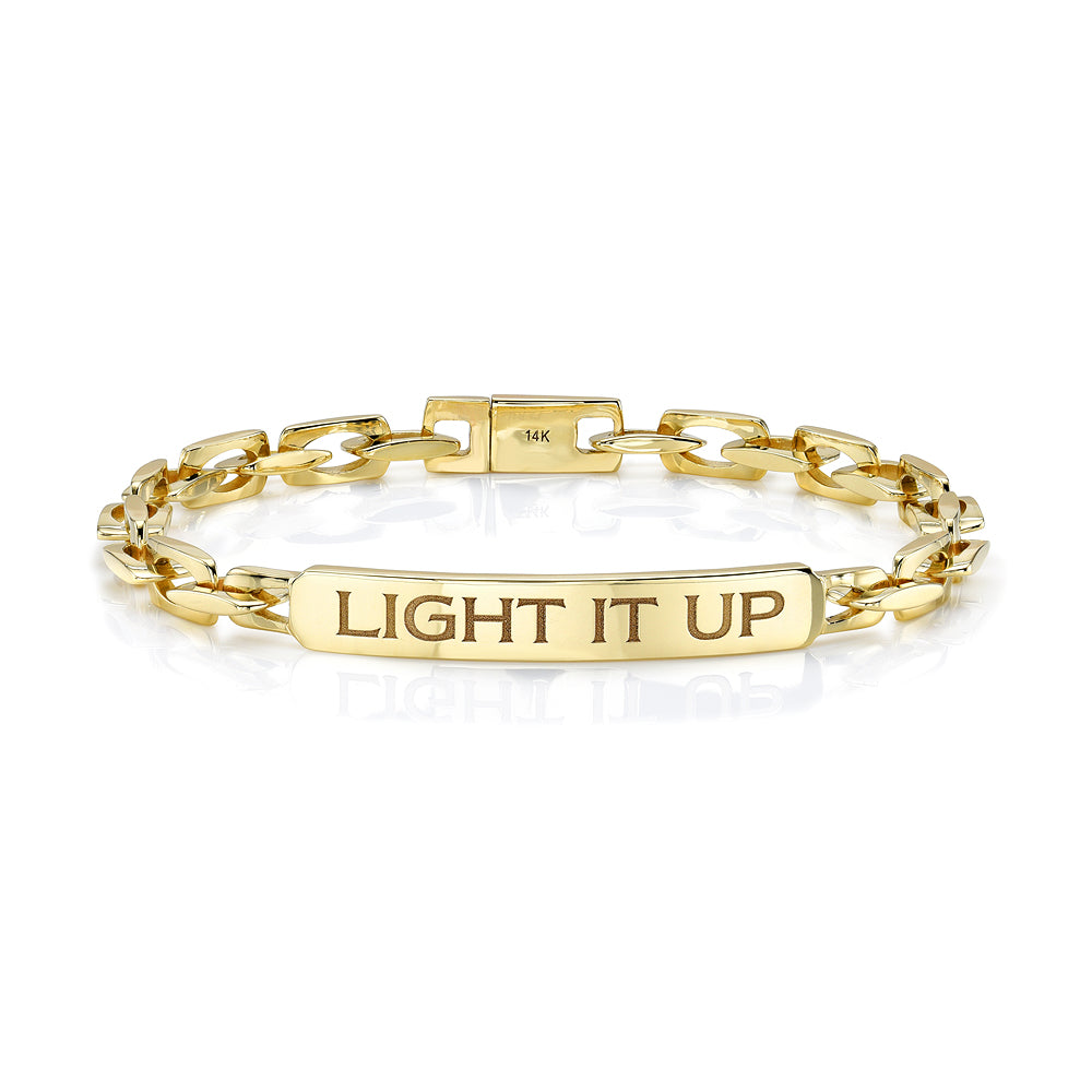 Light It Up ID Godfather Bracelet – DRU.