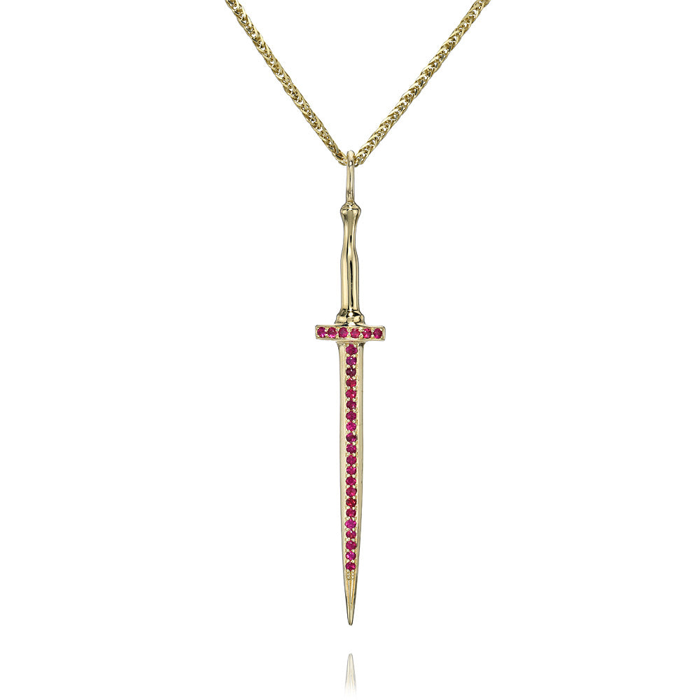 Large Ruby Blade Dagger – DRU.