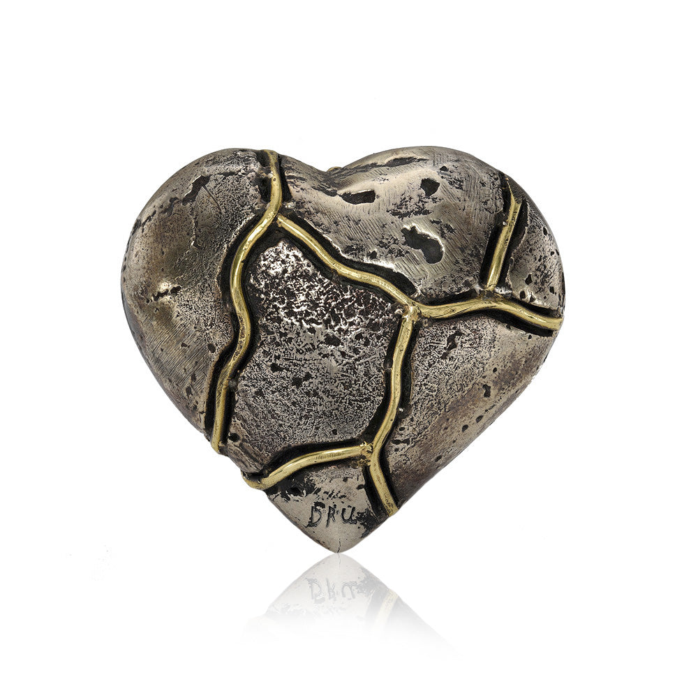 Kintsugi Heart Sculpture – DRU.